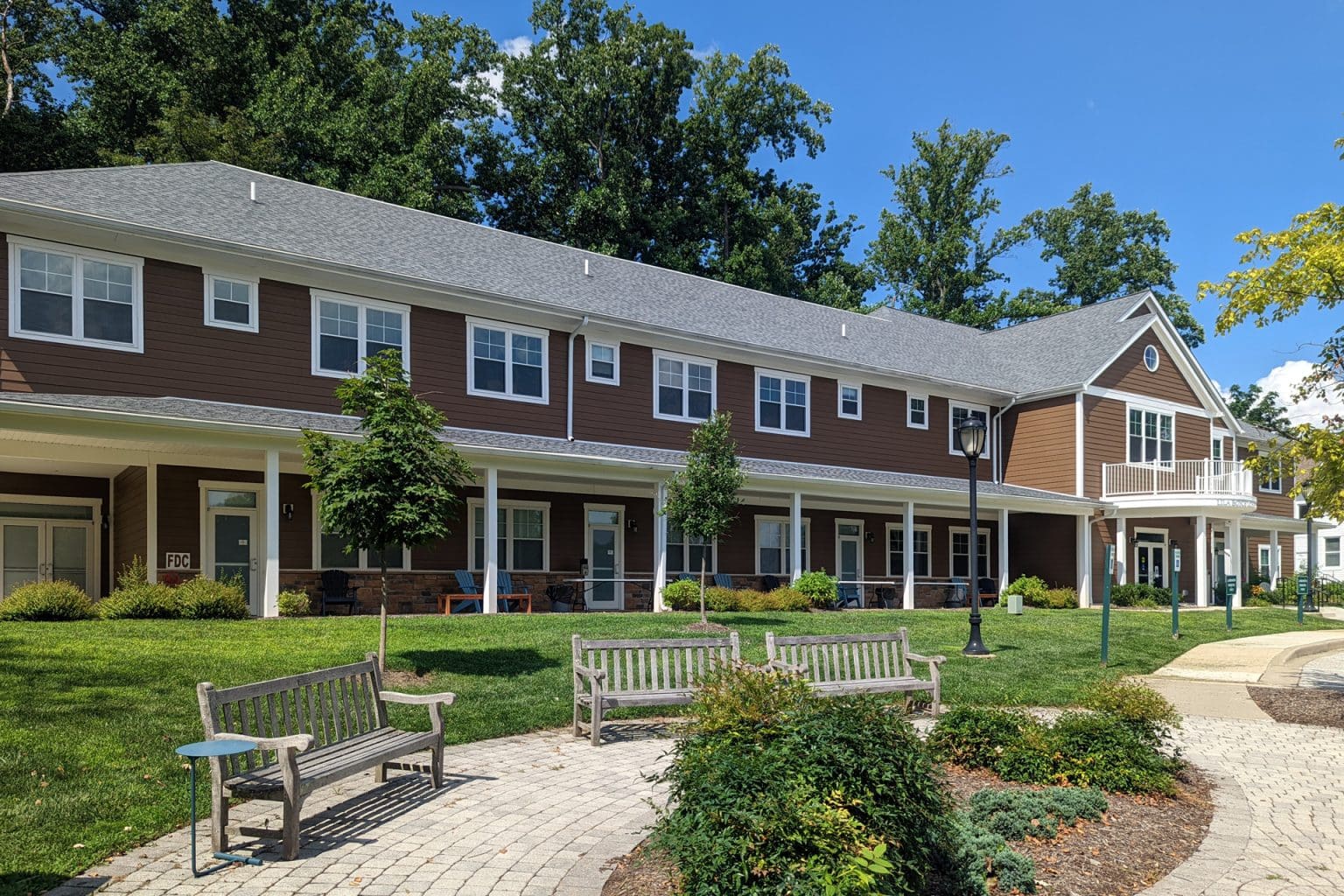 LILA BOYCE LOHR HALL AT THE GARRISON FOREST SCHOOL | CURRY ARCHITECTS